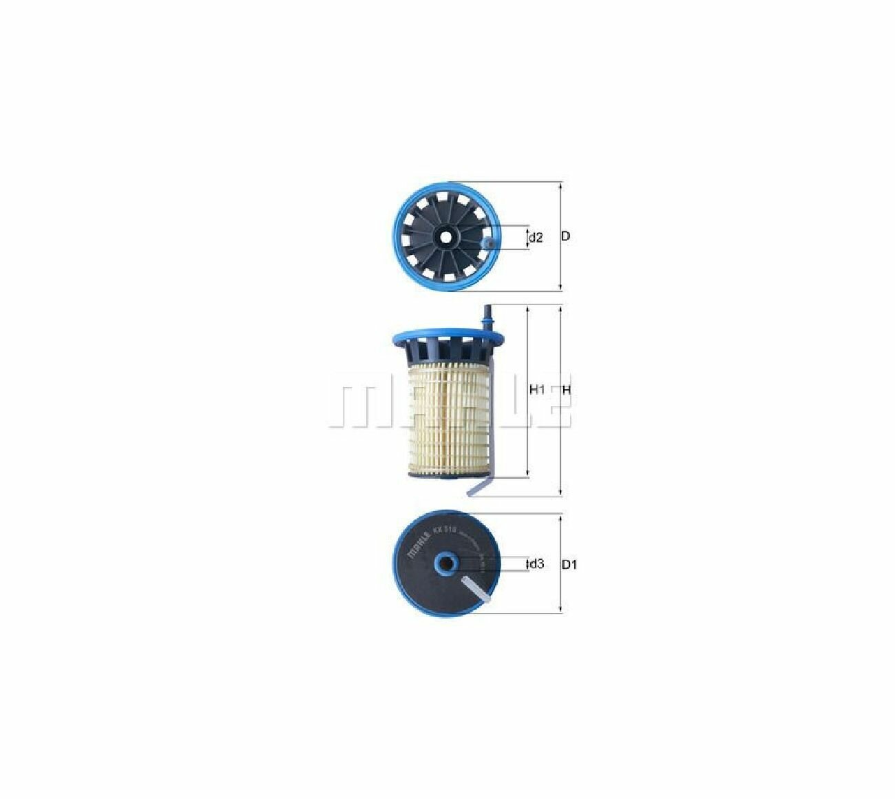 Фильтр топл. PSA Jumper/Boxer 2.0 HDI 15-19 MAHLE