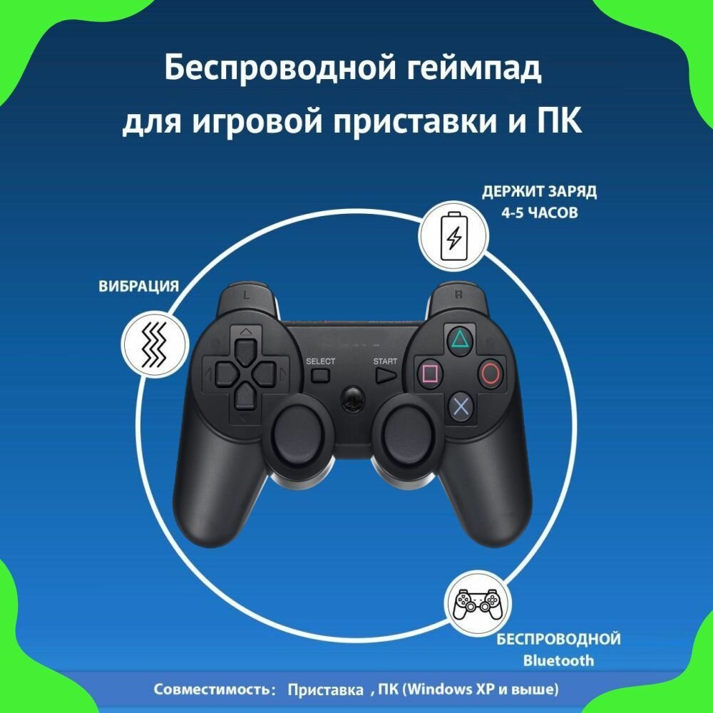 Gamepad Геймпад, Bluetooth, черный — фото 1