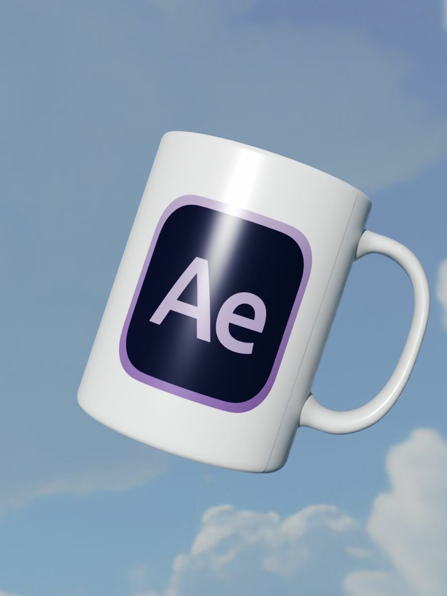 Кружка Adobe After Effects афтер эффектс — фото 1