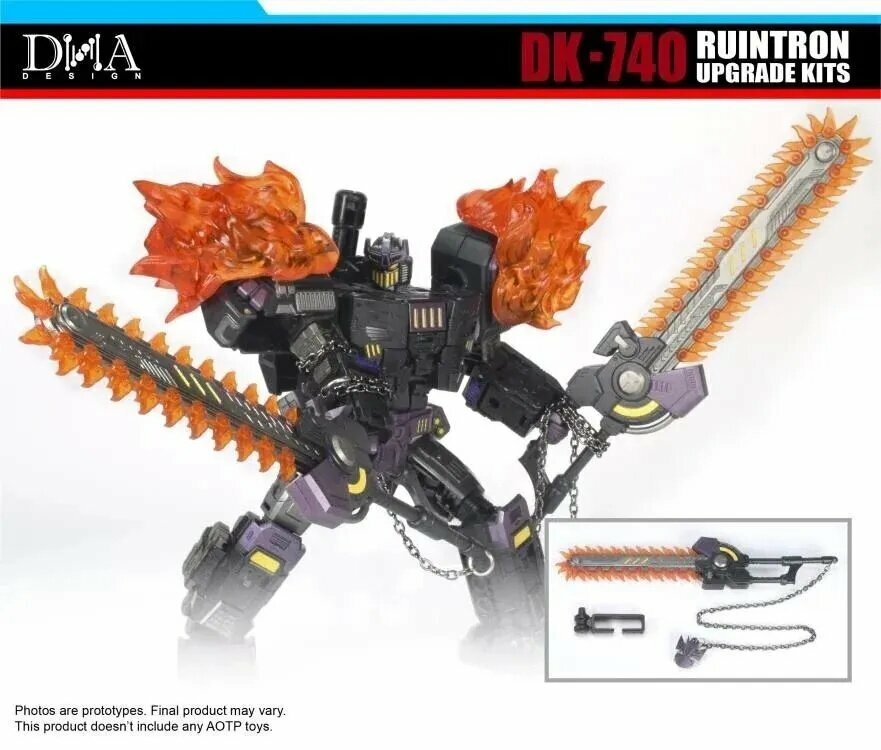 Трансформеры игрушки DNA Design DK-74O Upgrade Kit for Transformers: Age of the Primes The Thirteen Megatronus The Fallen Leader Class