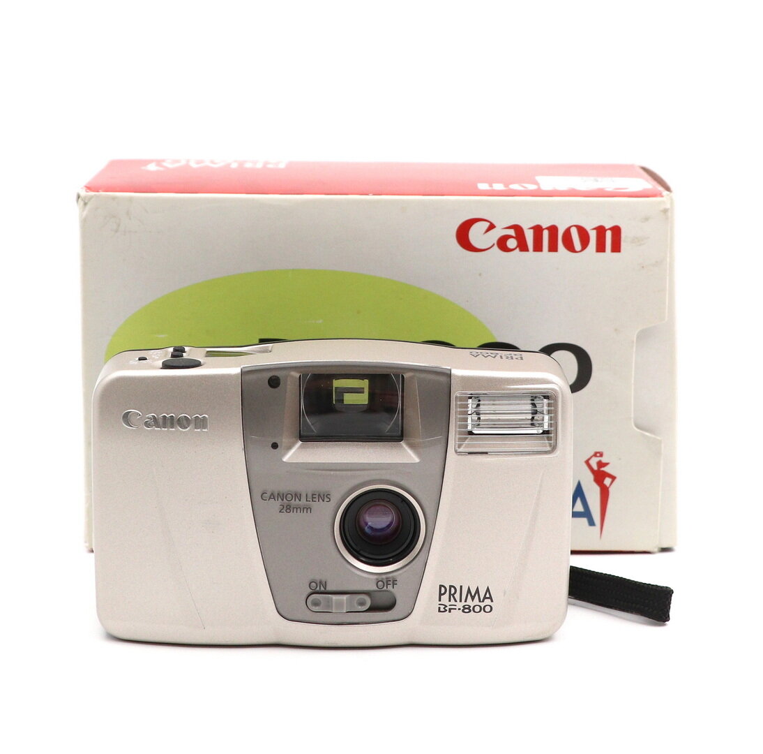 Винтажная камера Canon Prima BF-800 в упаковке