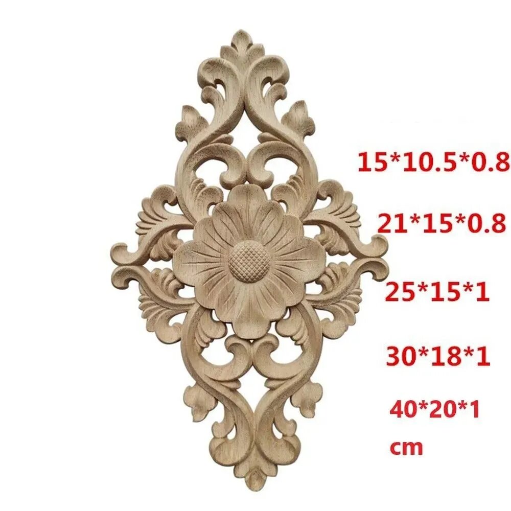 Резьба по дереву 15*10.5*0.8 см, 21*15*0.8 см, 25*15*1 см, 30*18*1 см, 40*20*1 см