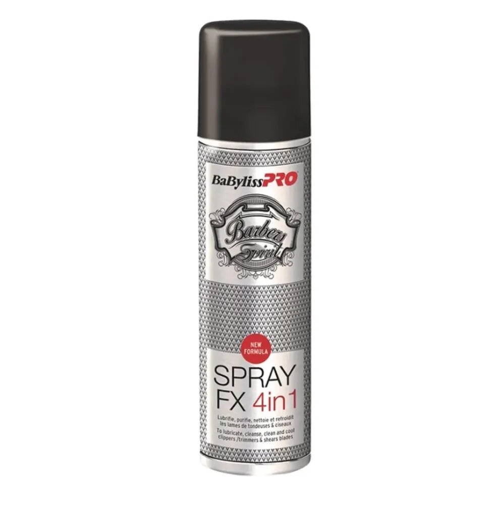 BaByliss Pro SPRAYFX 4 в 1 FX040290E спрей для чистки ножей, 150 г