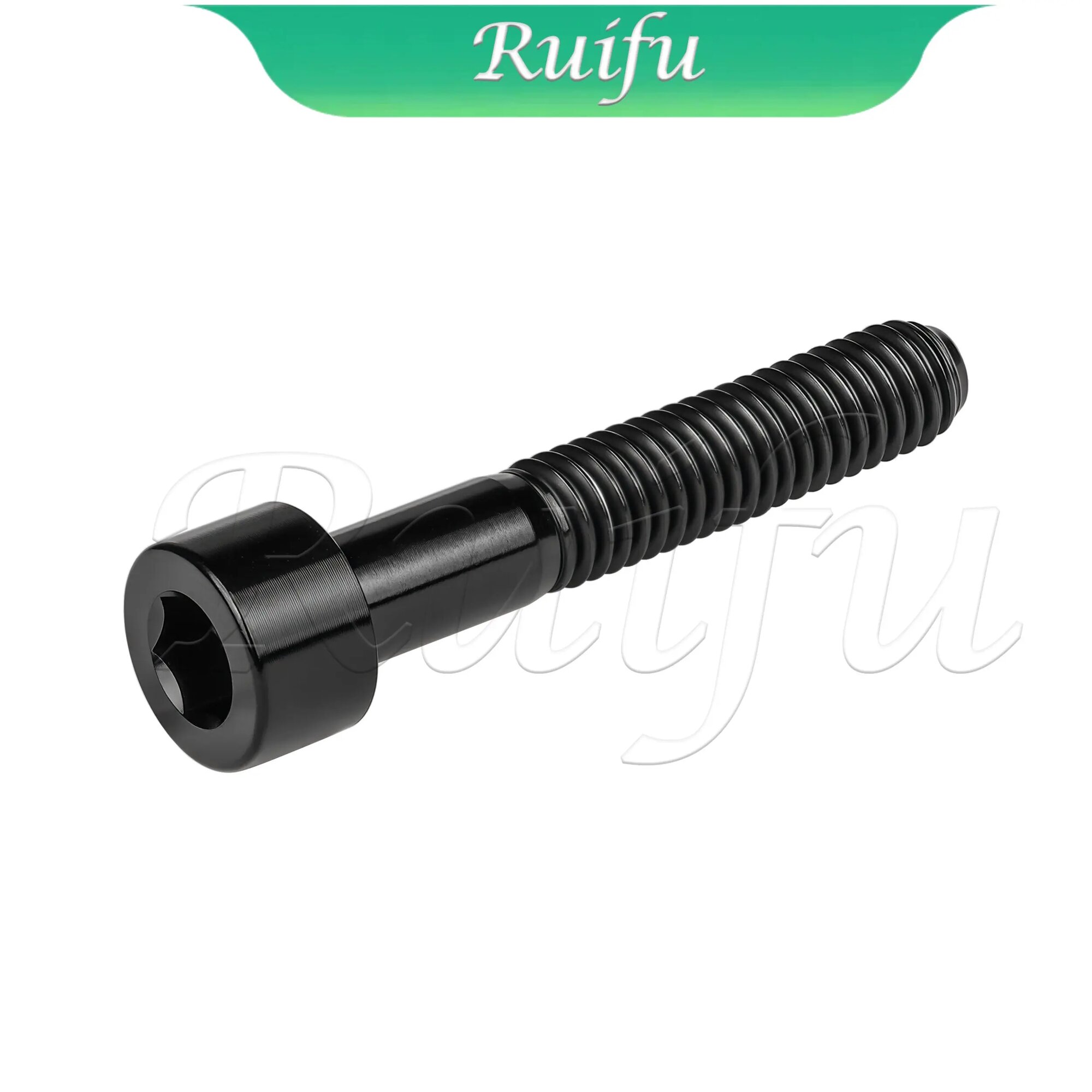 Ruifu титановые болты M5/M6 для велосипеда М6, Черный, Black, 40mm