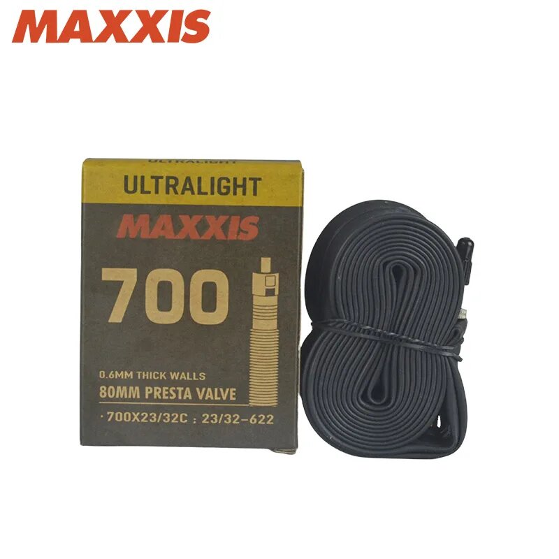 Внутренняя камера MAXXIS 700x23-32C, 80мм, 0.6