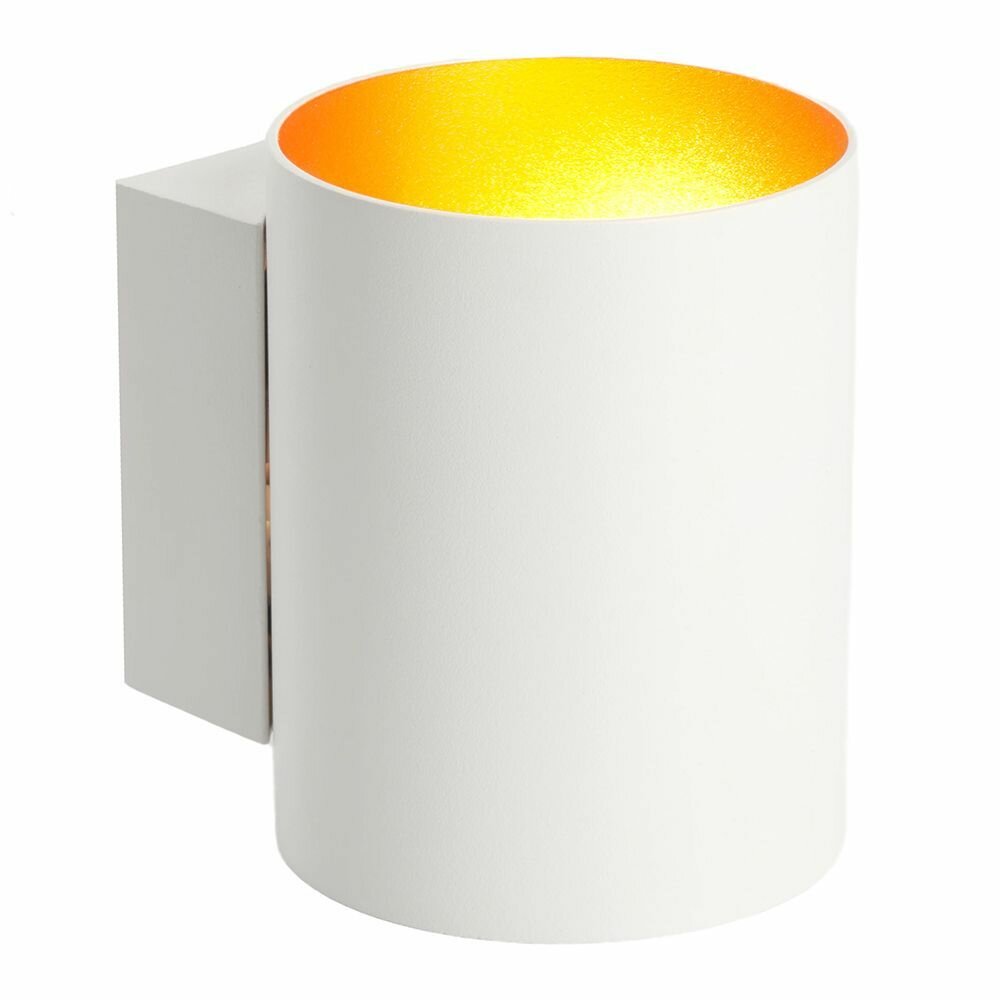 Светильник настенный Feron ML1750 Glow G9,15W, 230V белый + золото IP20 FERON 48434 (Лампа приобретается отдельно)
