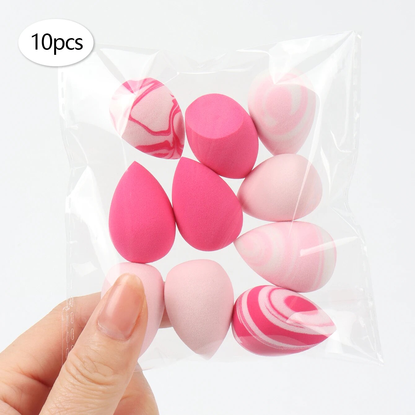 Мини-спонжи для макияжа из полиуретана 10Pcs2