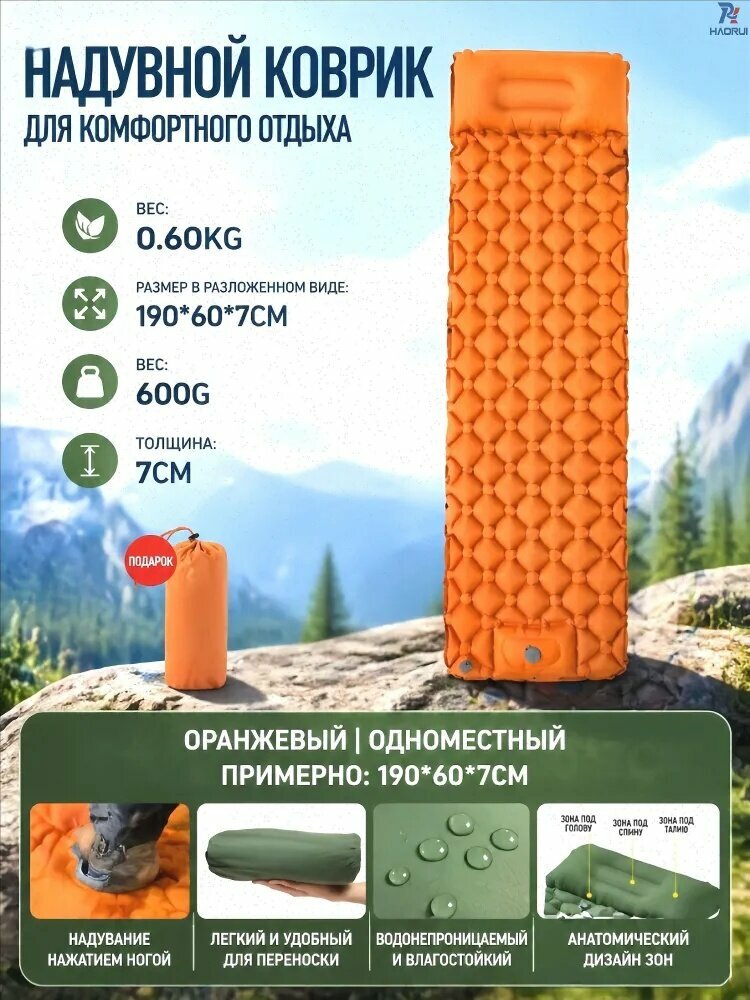 Коврик Самонадувающийся на 2 человека