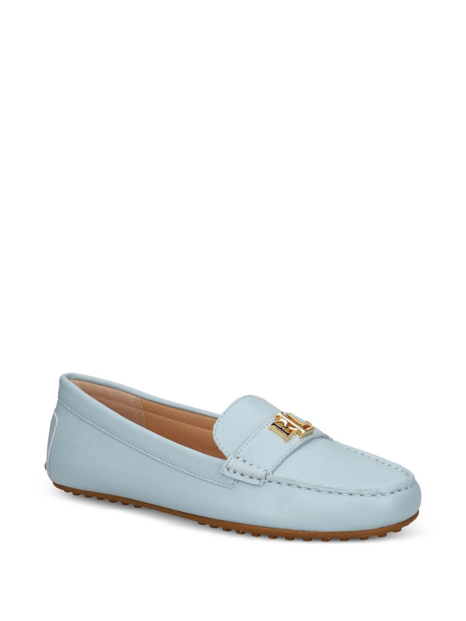 Лоферы Lauren Ralph Lauren Logo-plaque loafers, размер 10 — фото 1