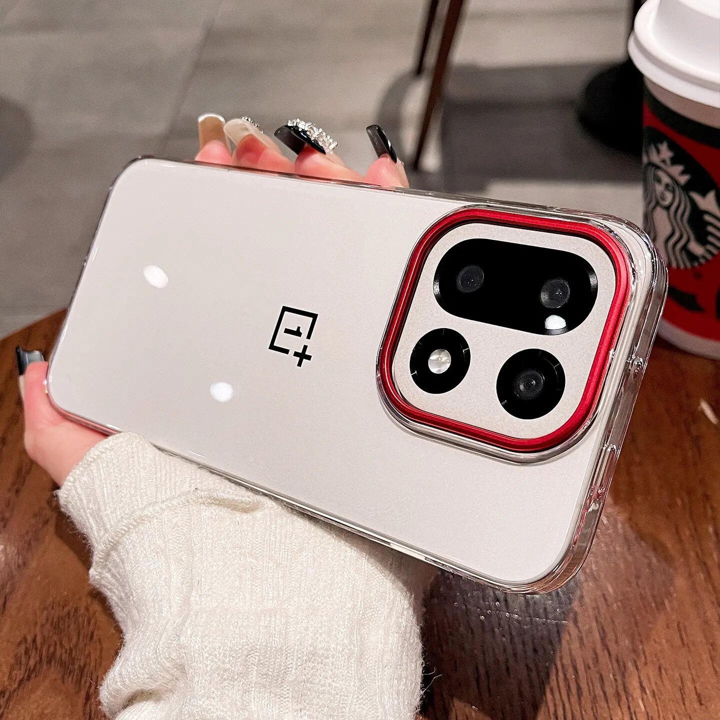 Чехол для OnePlus 15, прозрачный магнитный жесткий чехол из поликарбоната для OnePlus 15 5G, Clear