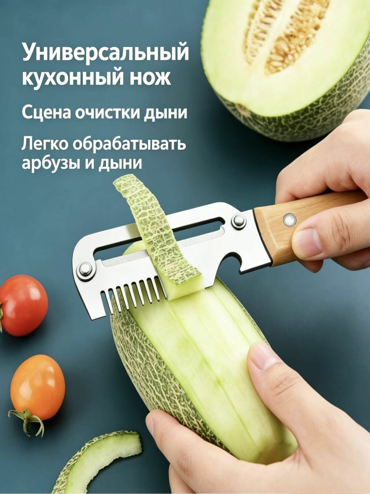 Многофункциональный бытовой специальный нож для чистки фруктов и овощей