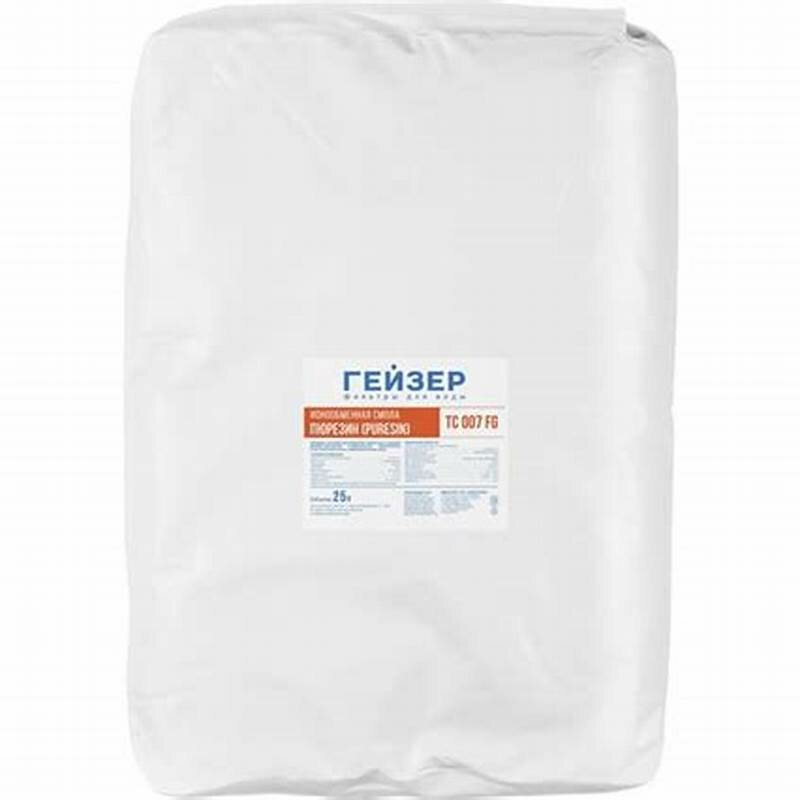 Катионообменная смола TC007FG (Na+), 25 л