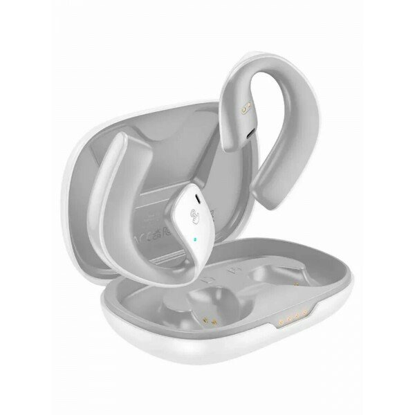 Гарнитура беспроводная HOCO EQ4, Graceful, Bluetooth, TWS, цвет: белый