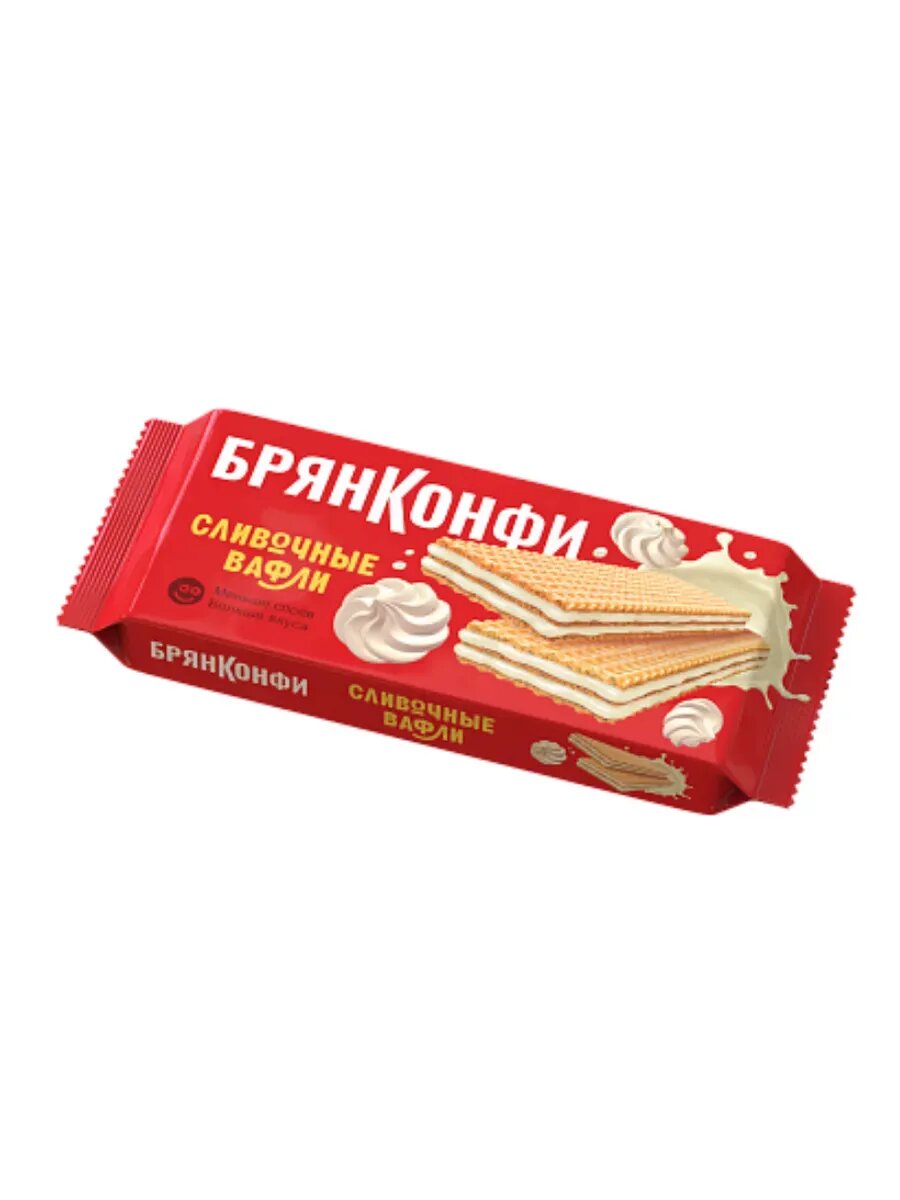 Вафли сливочные тонкие 190гр