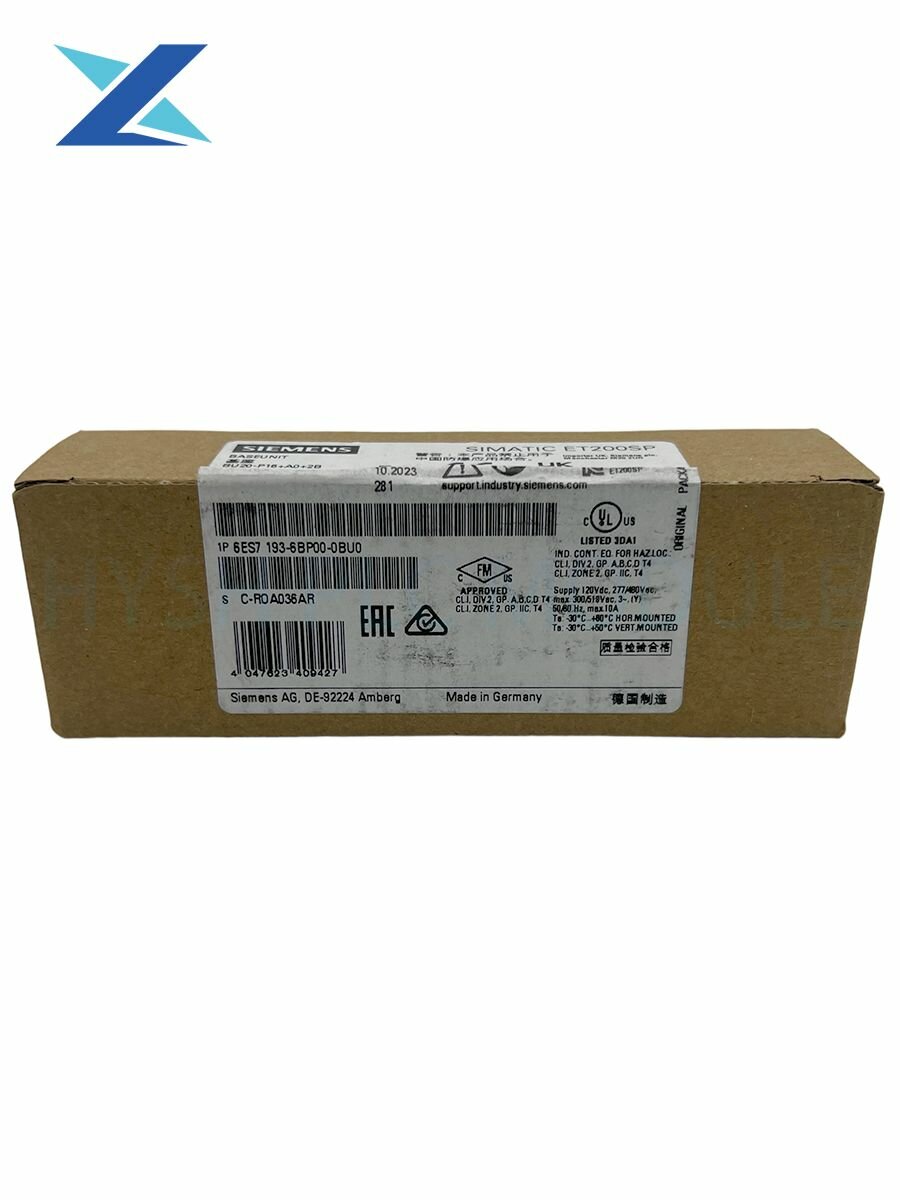 Новый модуль 6ES7193-6BP00-0BU0