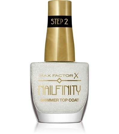 Лак для ногтей max factor nailfinity shimmer top coat, 102 starry veil, 12 мл