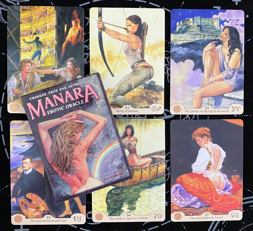 Карты таро Оракул Манара/Manara Oracle Tarot Cards