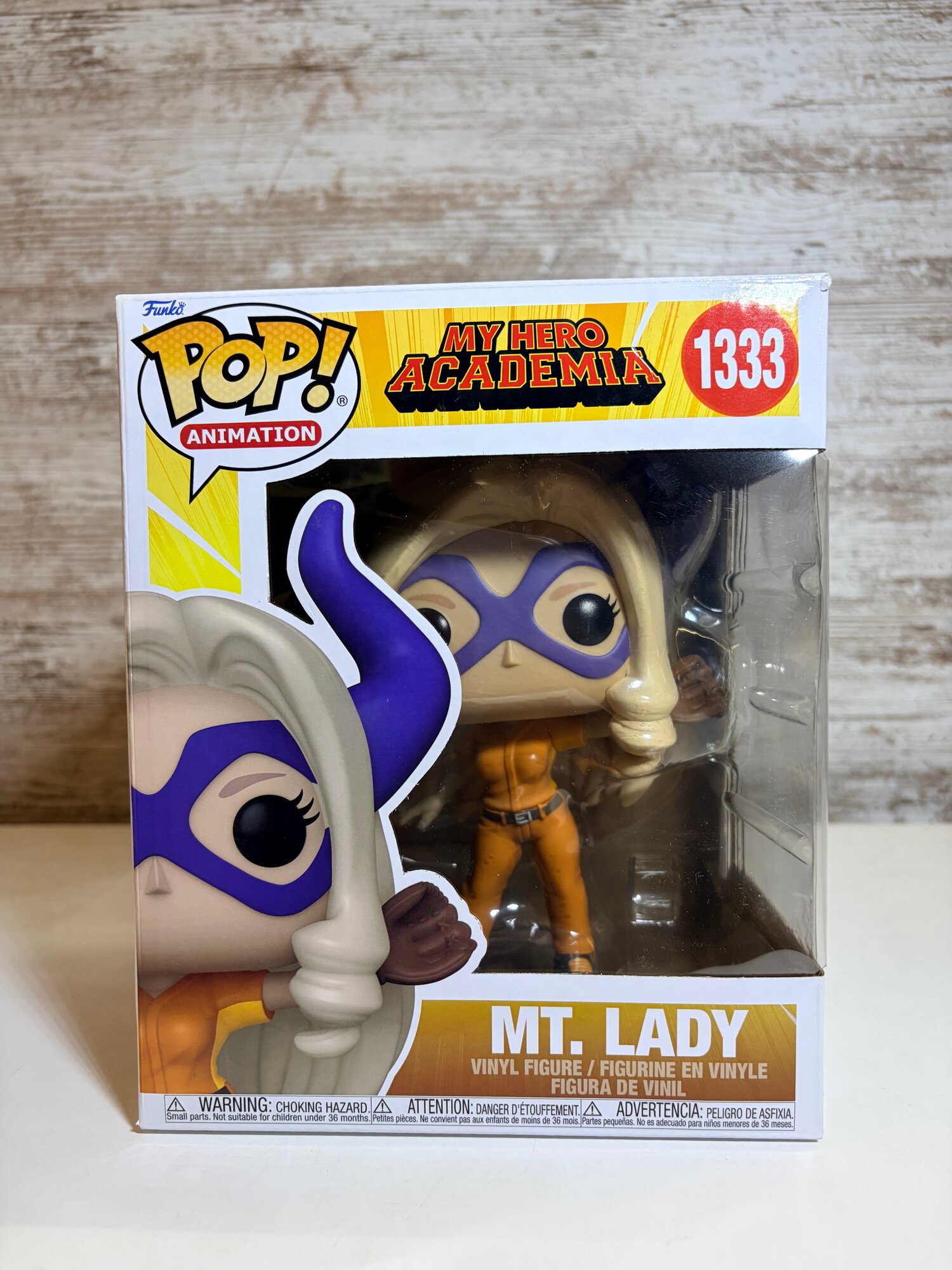 Funko pop. My Hero Academia, Mt.Lady, Юу Такеяма Yu Takeyama, Леди Гора, Моя Геройская Академия, 16 см от Funko
