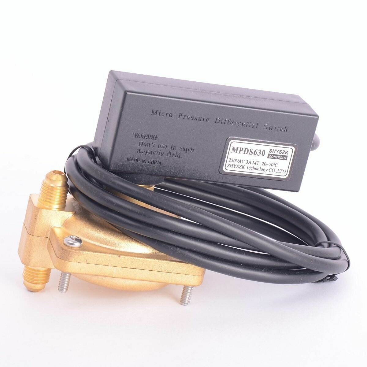 Реле протока дифференциальное MPDS630 250VAC/3A/MT-20-70C (020794)Реле протока дифференциальное MPDS630 250VAC/3A/MT-20-70C (020794)