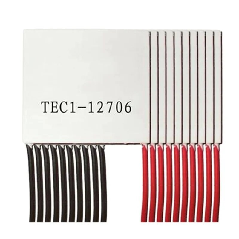 10 шт. Элементы Пельтье TEC1-12706 Термоэлектрический модуль Peltier 12706 TEC 12V 4.5A DIY Крутая доска с элементами
