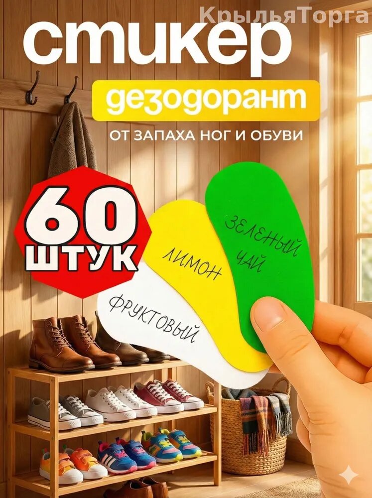 Средство для ухода за обувью Дезодорант