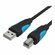 Кабель VENTION USB 2.0 AM/BM - 8м, черный VAS-A16-B800
