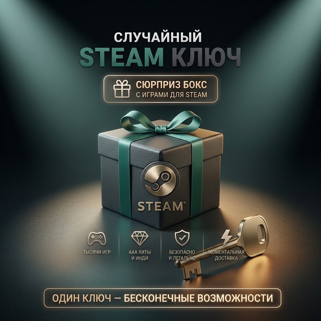 Случайный ключ Steam / Случайная игра Steam / Steam Random Key/Steam Key