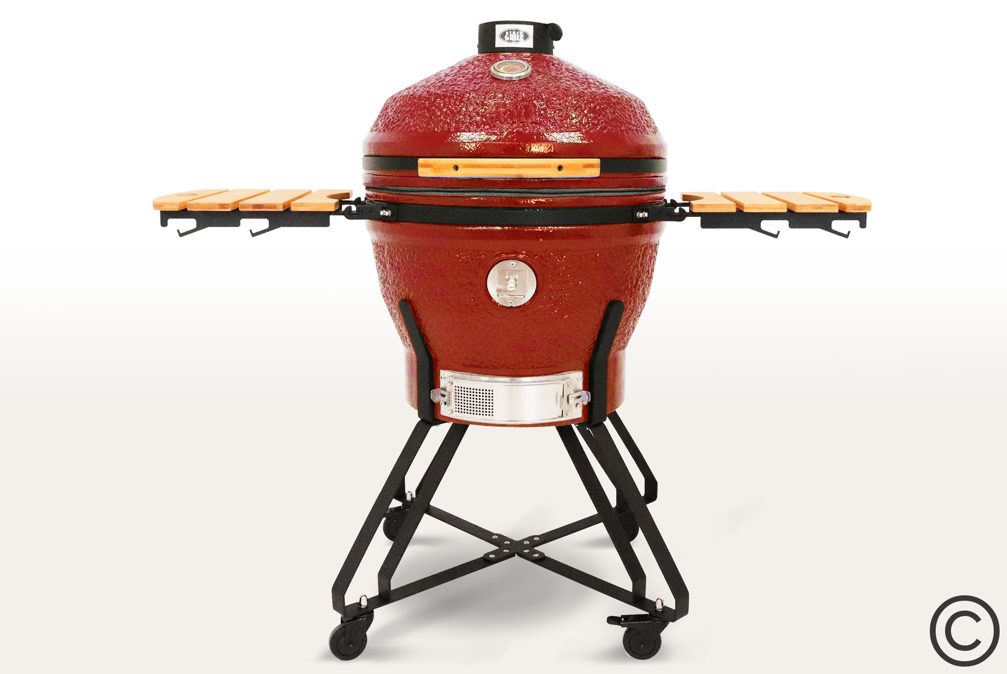 Керамический гриль Start Grill SG24 PRO CFG 61 см / 24 дюйма (красный)