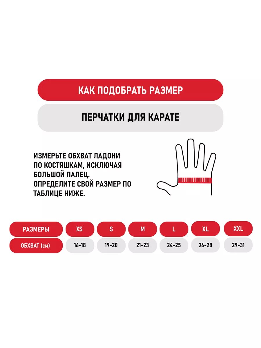 Перчатки для карате — фото 1