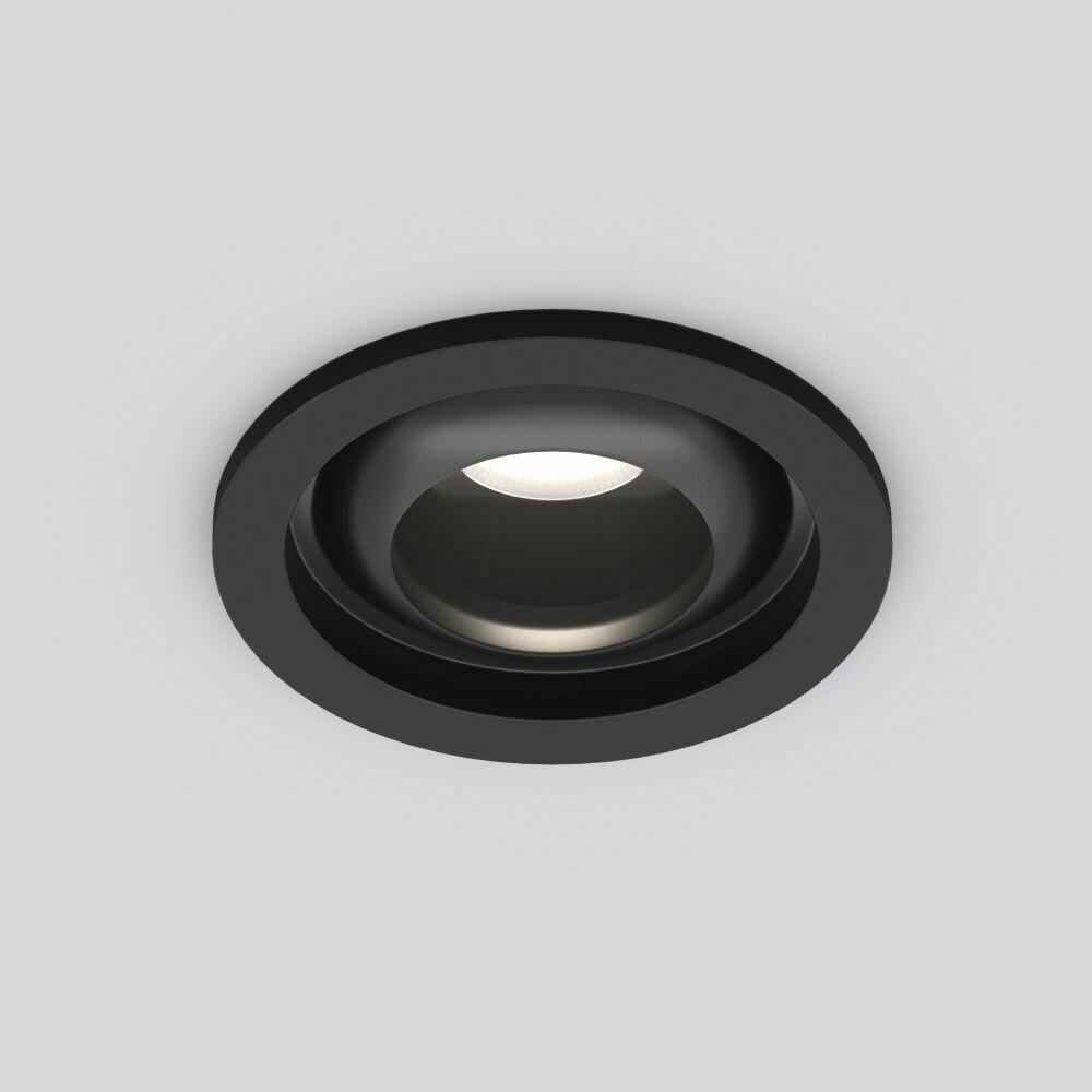 Elektrostandard 25022/LED / Светильник встраиваемый 5W 4200K BK черный Электростандард.