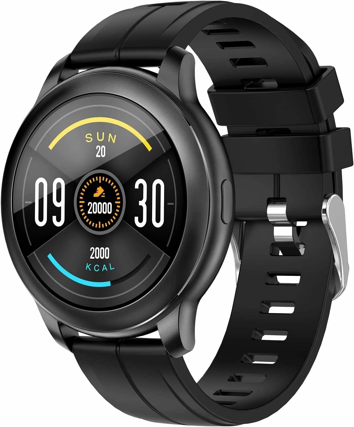 Умные смарт часы женские мужские Smart watch Amaze model 22 / Фитнес часы браслет / Часы электронные наручные мужские женские с функцией звонка, черные