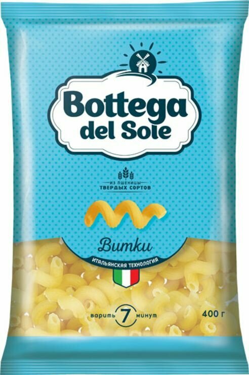 Макаронные изделия Bottega del Sole Витки, 400 г