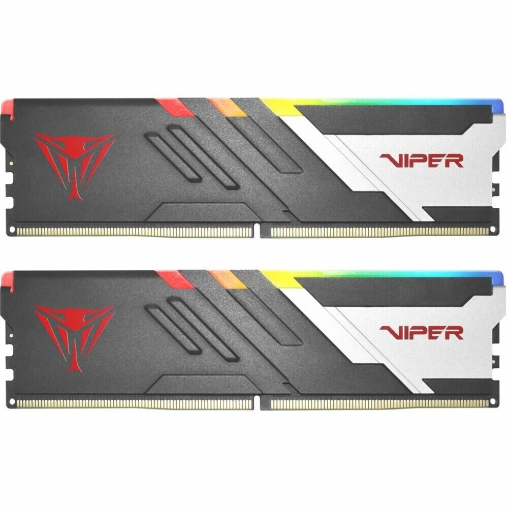 Оперативная память Patriot Viper Venom, DDR5, 32GB (2x16GB), 7400MHz, CL36, DIMM, с радиаторами, RGB, черный