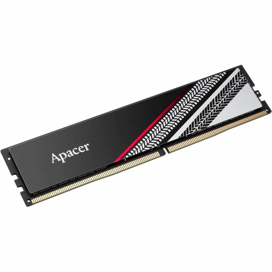 Оперативная память Apacer Tex, 8GB (1x8GB), DDR4, 3200MHz, CL16, UDIMM, с радиатором, серебристый/черный