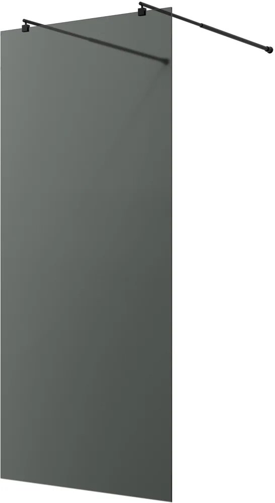 Душевая перегородка Wasserkraft Vechte 60W 60W39MB-TG 90 см, стеклянная, черная