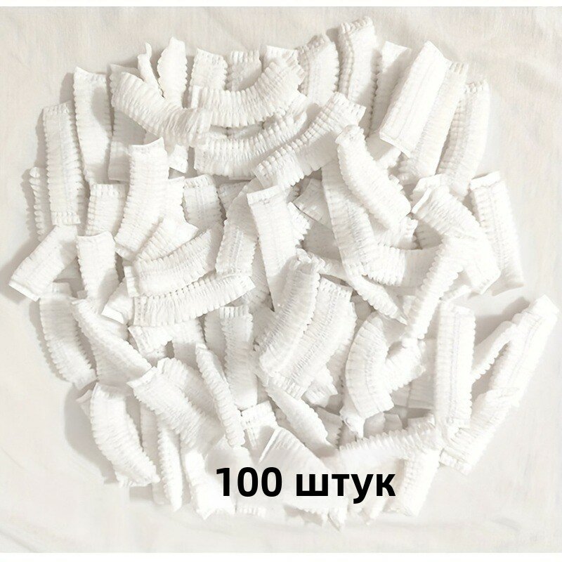 100 шт. одноразовых фильтров для пылесоса, нетканый фильтрующий материал, эластичная крышка, универсальные мешки для пыл