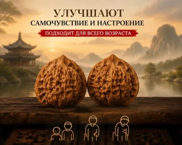 3.5cm Орех Вэньвань — фото 1