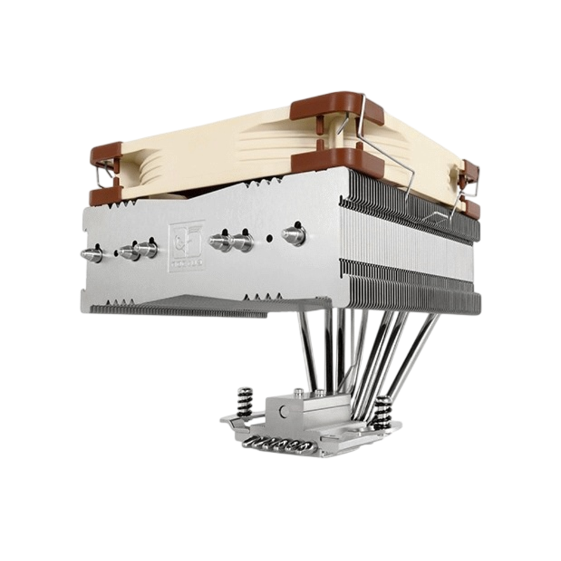 Кулер для процессора/ CPU Cooler Noctua NH-C14S (140W, 4-pin PWM, 142mm, Al/Cu, 6x6mm, 1x140x140x25mm, 82.5CFM, 24.6dBA, 1500RPM, S: 1700/1200/115X/2011/2066, AM5/AM4, Beige/Brown)