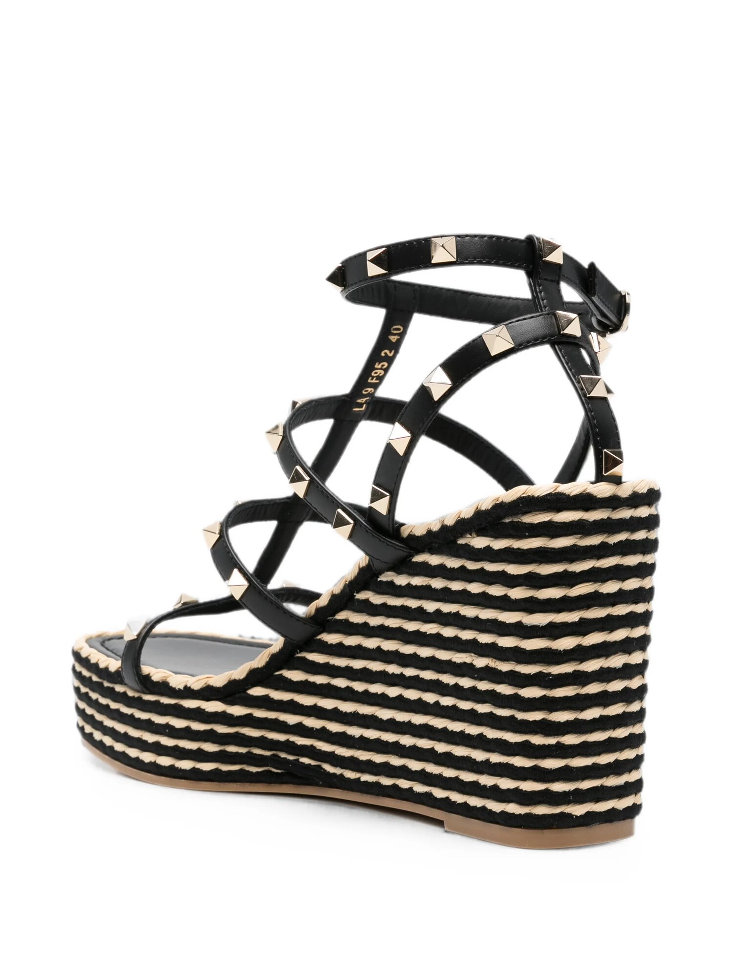 Эспадрильи Valentino Rockstud wedge espadrilles, размер 36 — фото 1