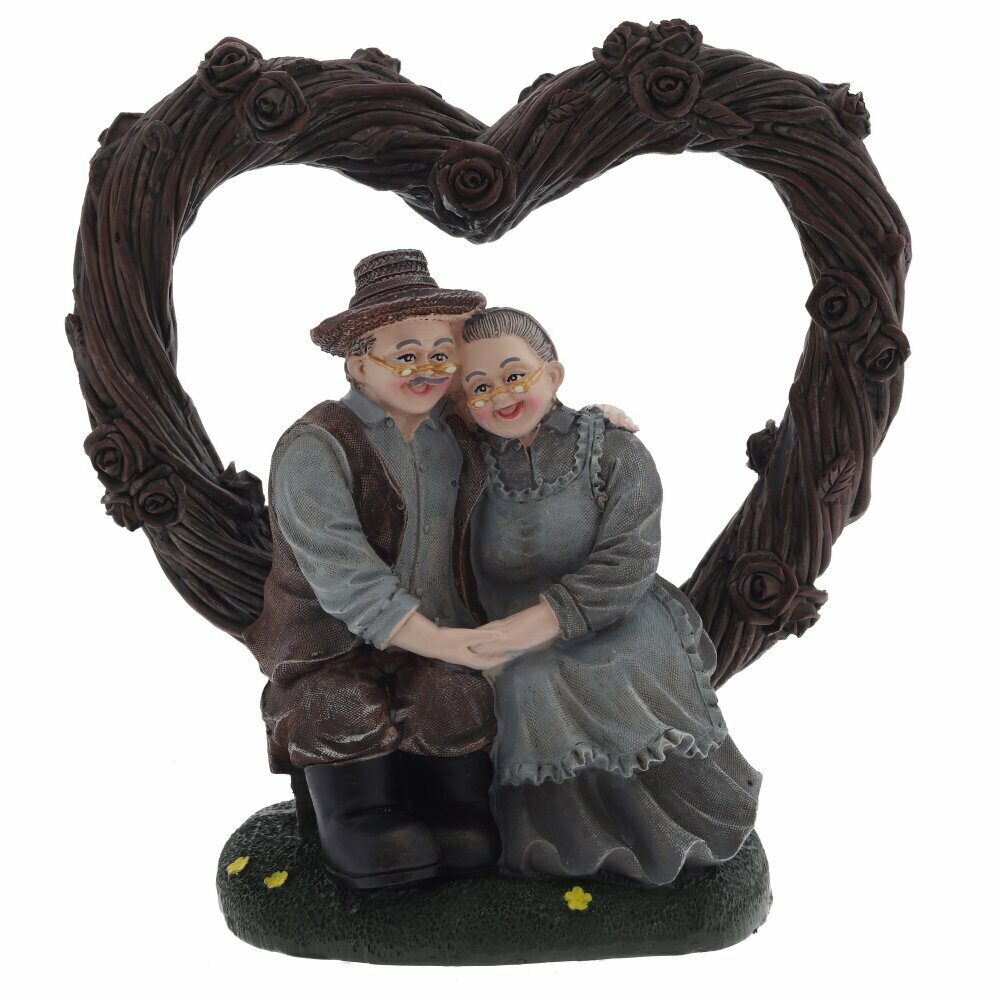 Фигурка декоративная Бабушка с дедушкой, 18х9,5х18 см KSM-818784_1