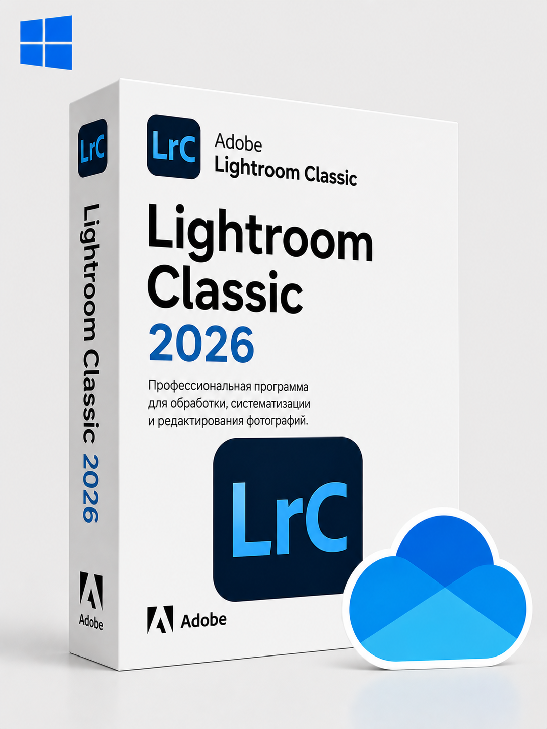 Adobe Lightroom Classic 2026 для Windows (бессрочная версия, моментальная доставка)