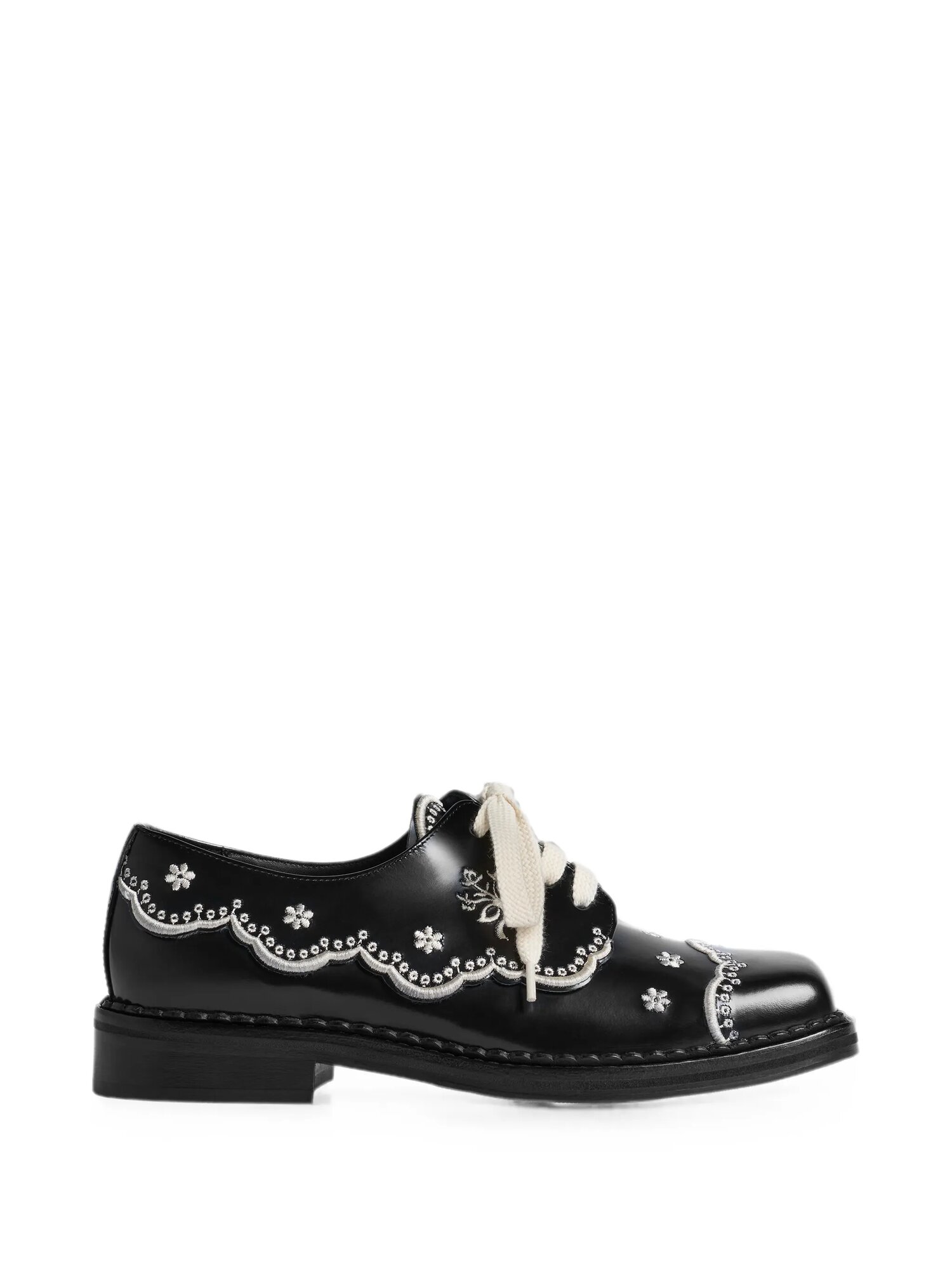 Туфли Floral-lace Derby shoes 