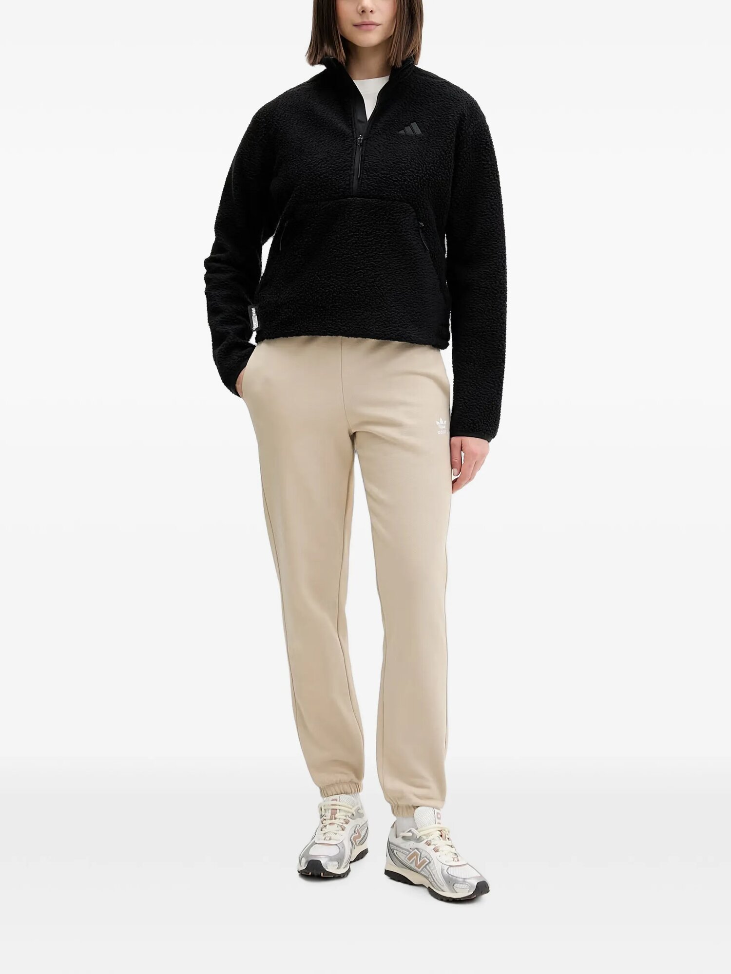 Толстовка adidas, размер 12 UK, , black — фото 1