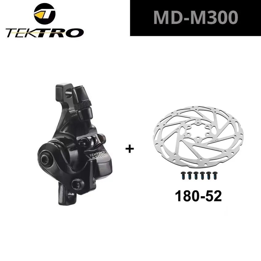 TEKTRO MD-M300 180-52MM велосипедный механический дисковый тормозной суппорт для горного велосипеда