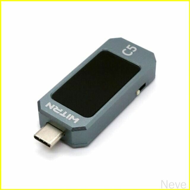 USB тестер WITRN C5 3.3-48V 6A PD3.1 АЦП 16 бит