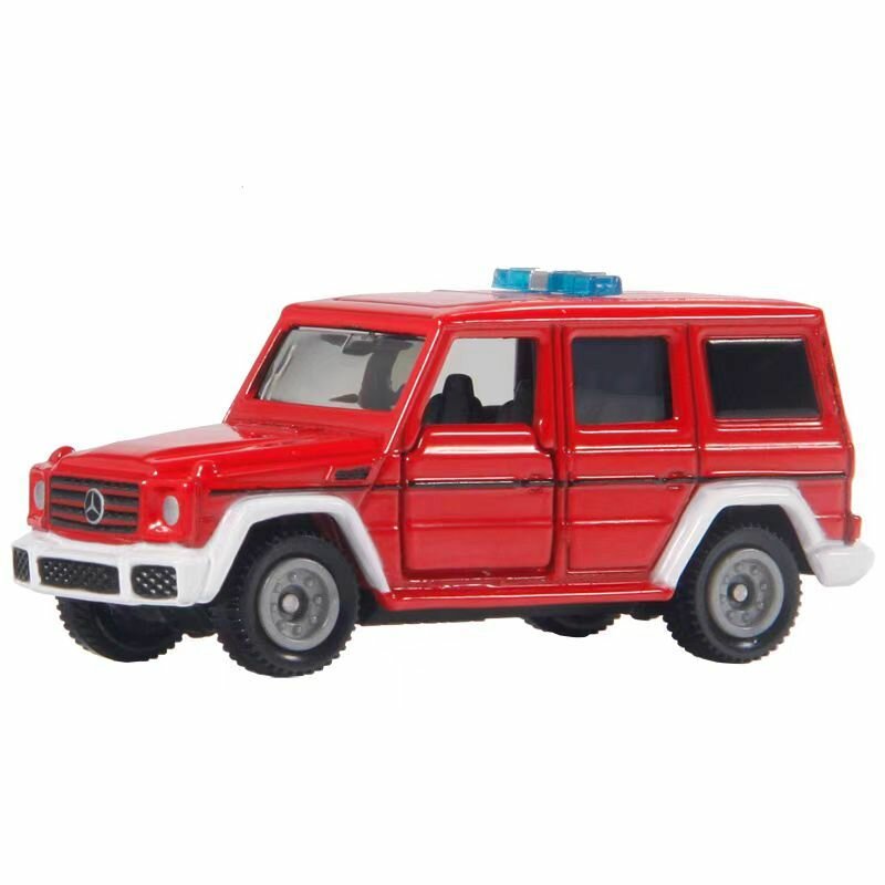 Машинка металлическая Kоллекционная модель Takara Tomy 1:62 Mercedes-Benz G-Class Fire Command Veile NO.63