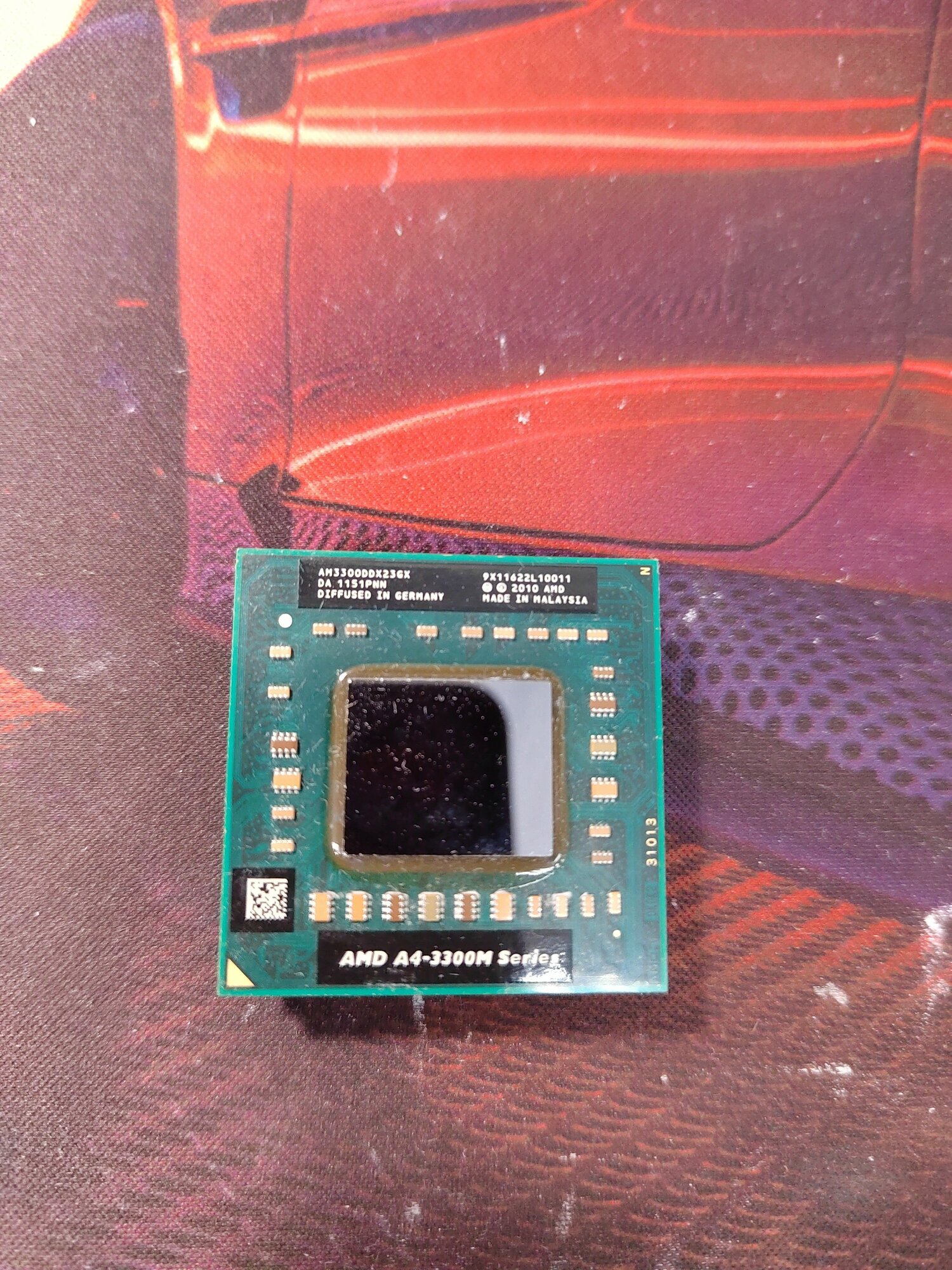 Процессор для ноутбука AMD A4-3300M