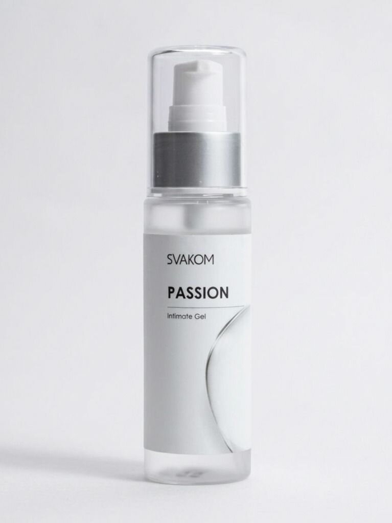 Лубрикант на водной основе Svakom Passion натуральный интимный гель 100 мл