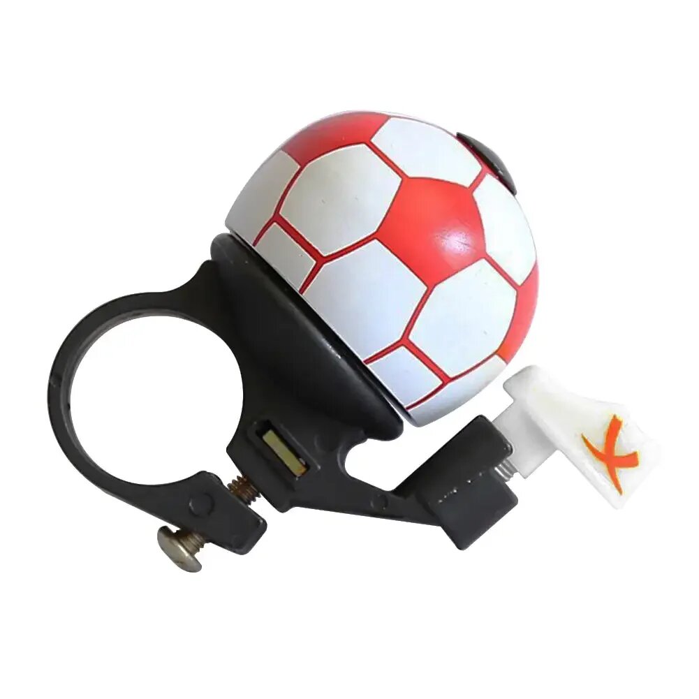 Колокольчик для велосипеда Football Type 465633 Red White