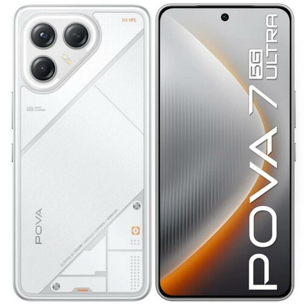Смартфон Tecno Pova 7 Ultra, 5G, 8/256Gb, Geek White (Белый)